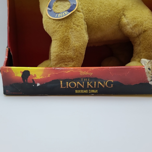 Disney | Toys | New Disney The Lion King Roaring Simba Plush Toy | Poshmark